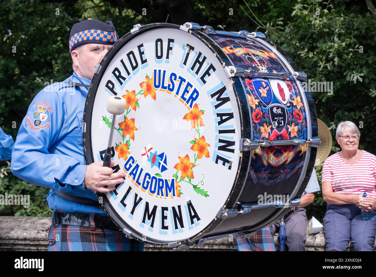 Ballyclare, Northern Ireland - August 27th, 2022: Pride of the Maine ...
