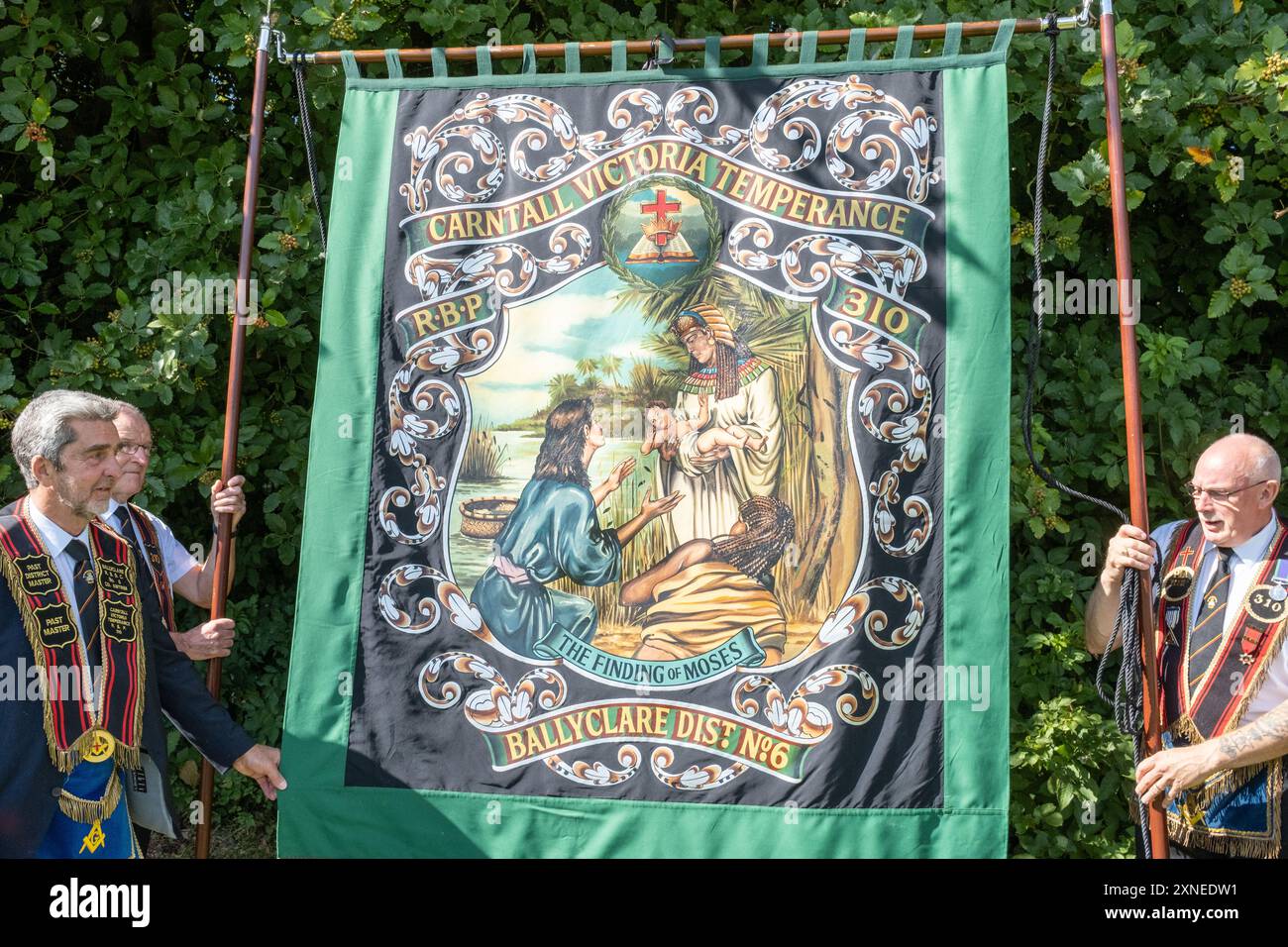 Ballyclare, Northern Ireland - August 27th, 2022: Royal Black ...