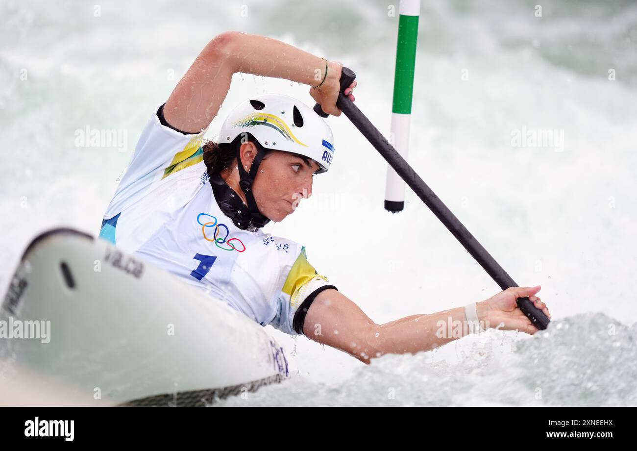 Australia's Jessica Fox during the Women's Canoe Single Final at the ...