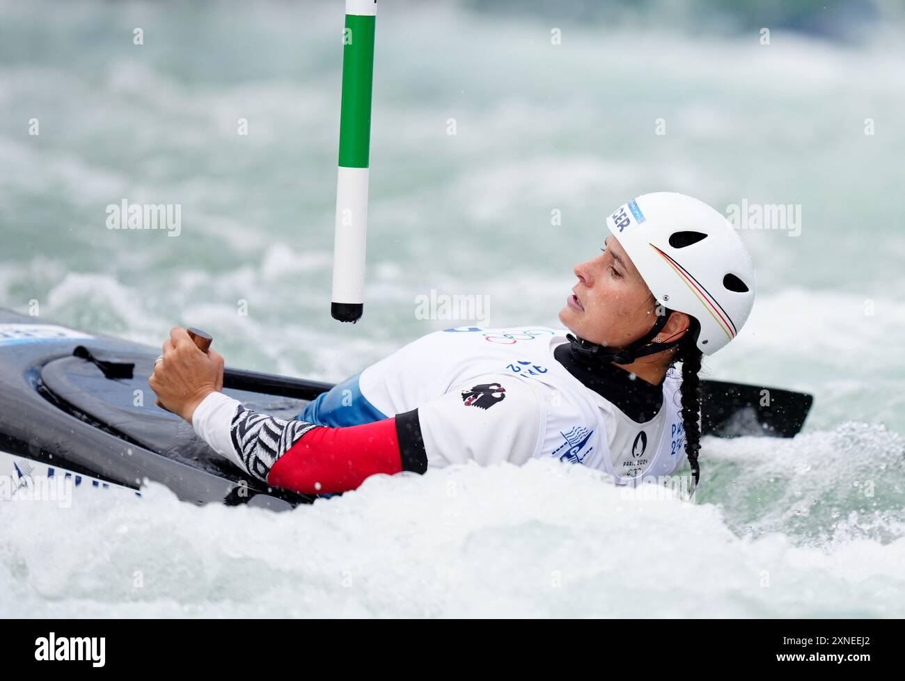 Germany's Elena Lilik during the Women's Canoe Single Final at the ...