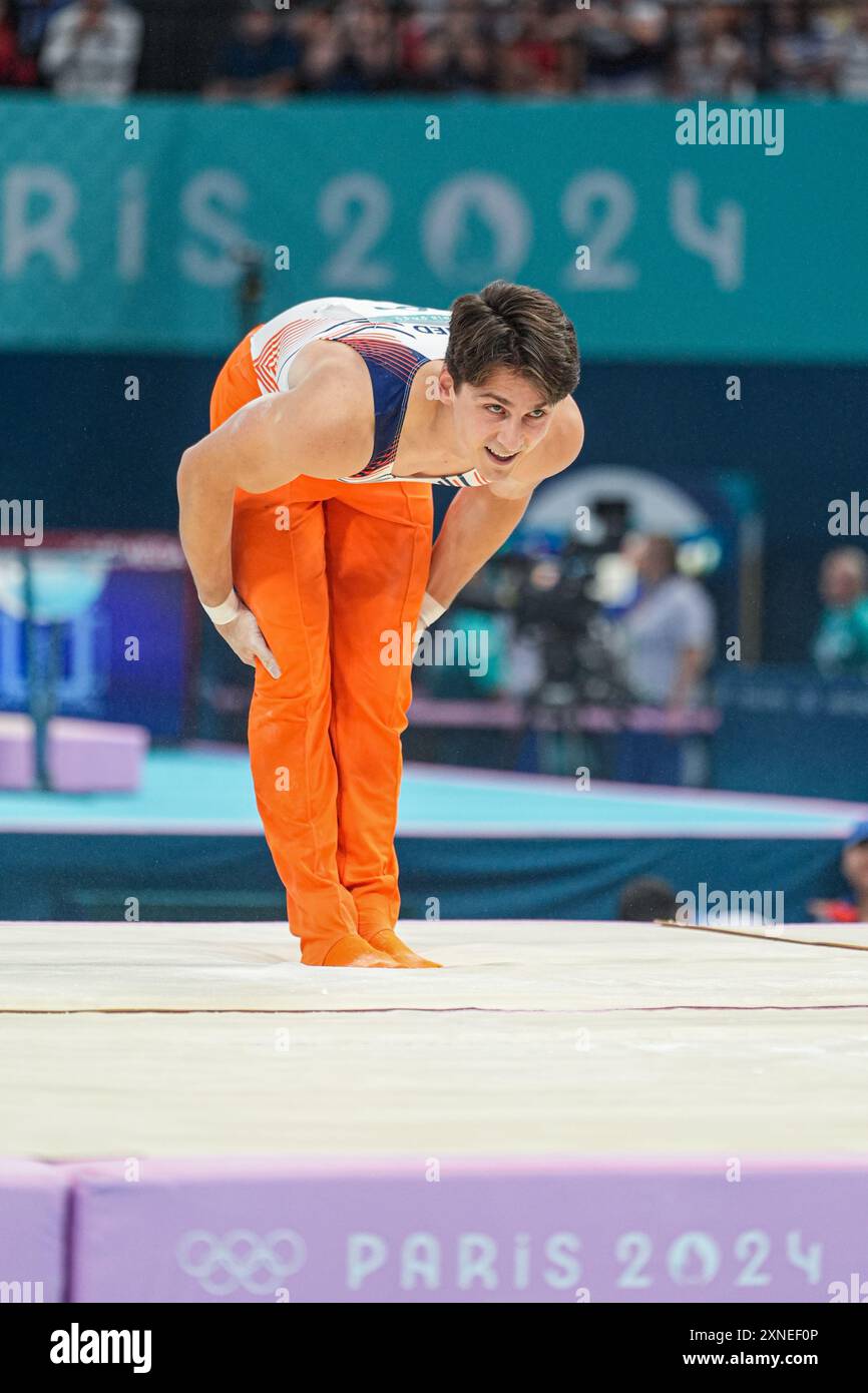 Paris, France. 31st July, 2024. PARIS, FRANCE - JULY 31: Frank Rijken ...