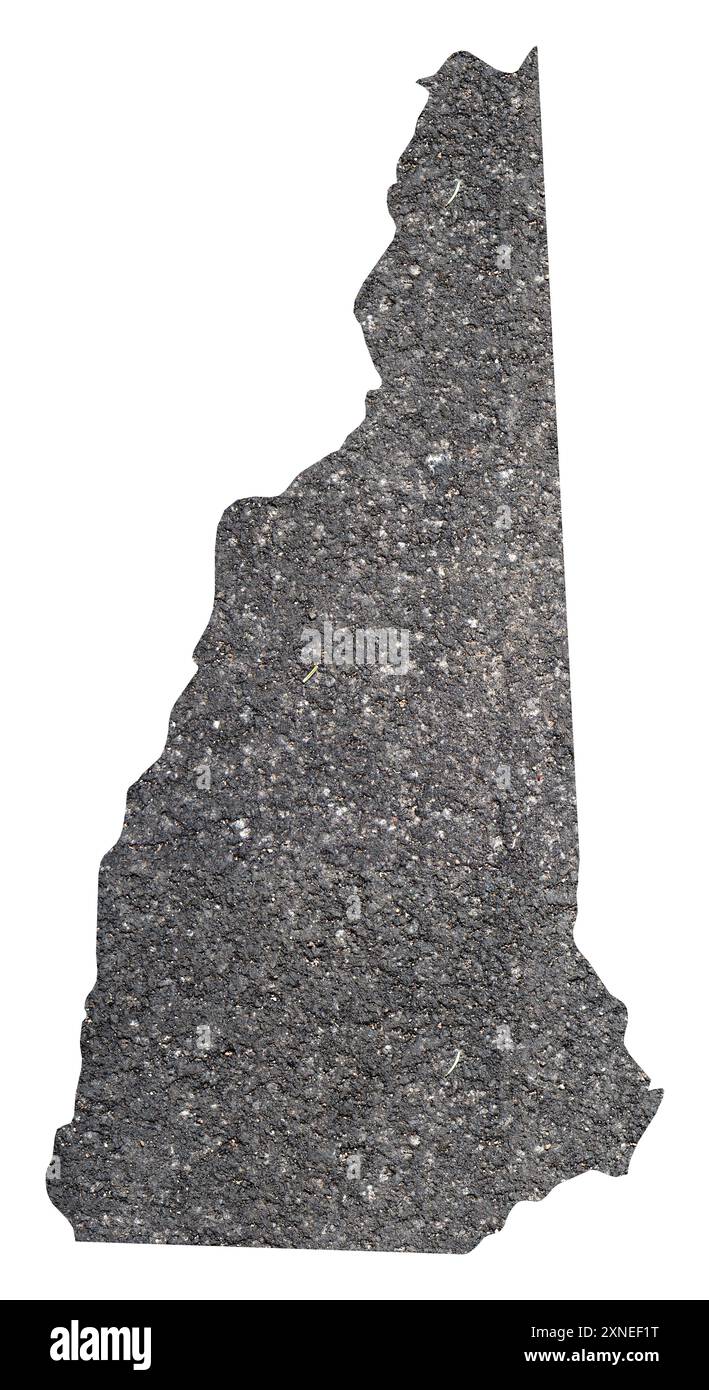 New hampshire state map Cut Out Stock Images & Pictures - Alamy