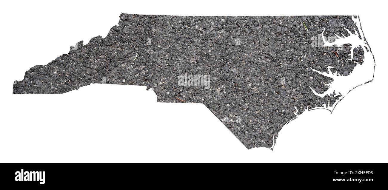 Symbol Map of the State North Carolina (United States of America ...