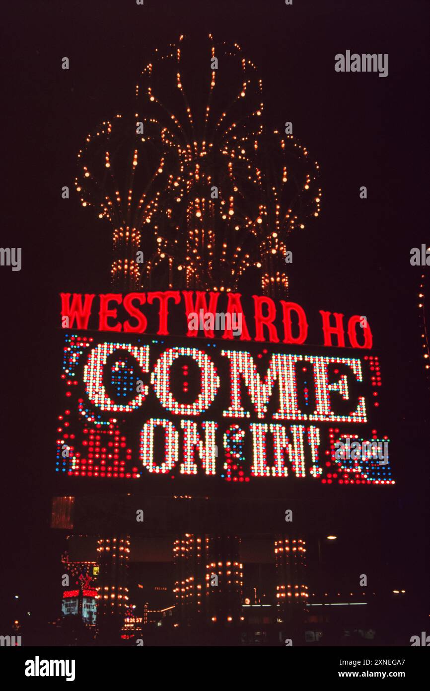 Las Vegas, 1998: The Westward Ho Hotel and Casino was the last of the ...