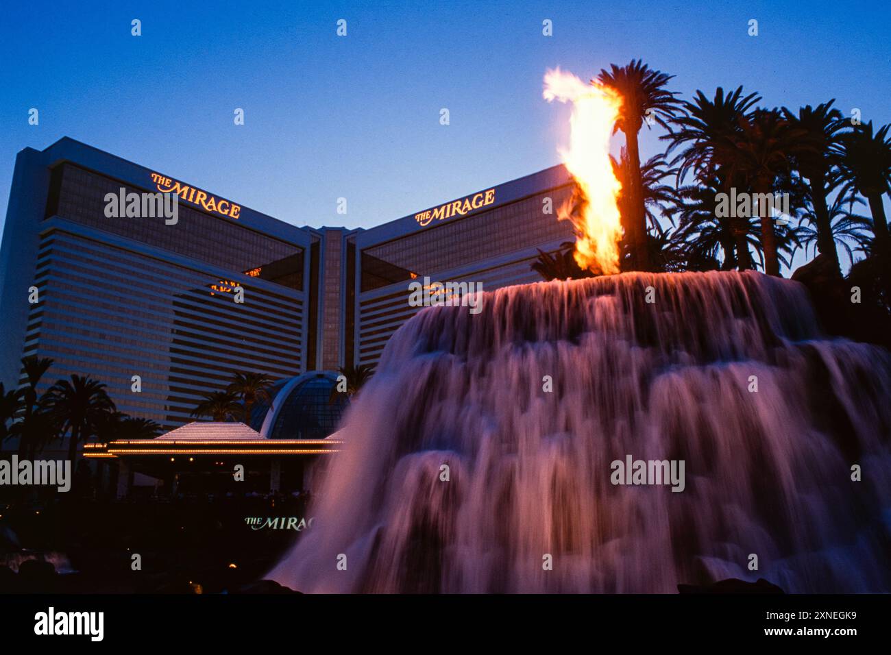 Las Vegas, 1998: The South Seas-themed Mirage mega-resort opened in ...