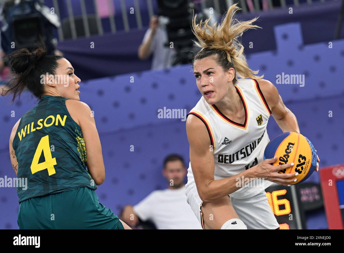 Paris, France. 31st July, 2024. Olympia, Paris 2024, Basketball/3x3 ...