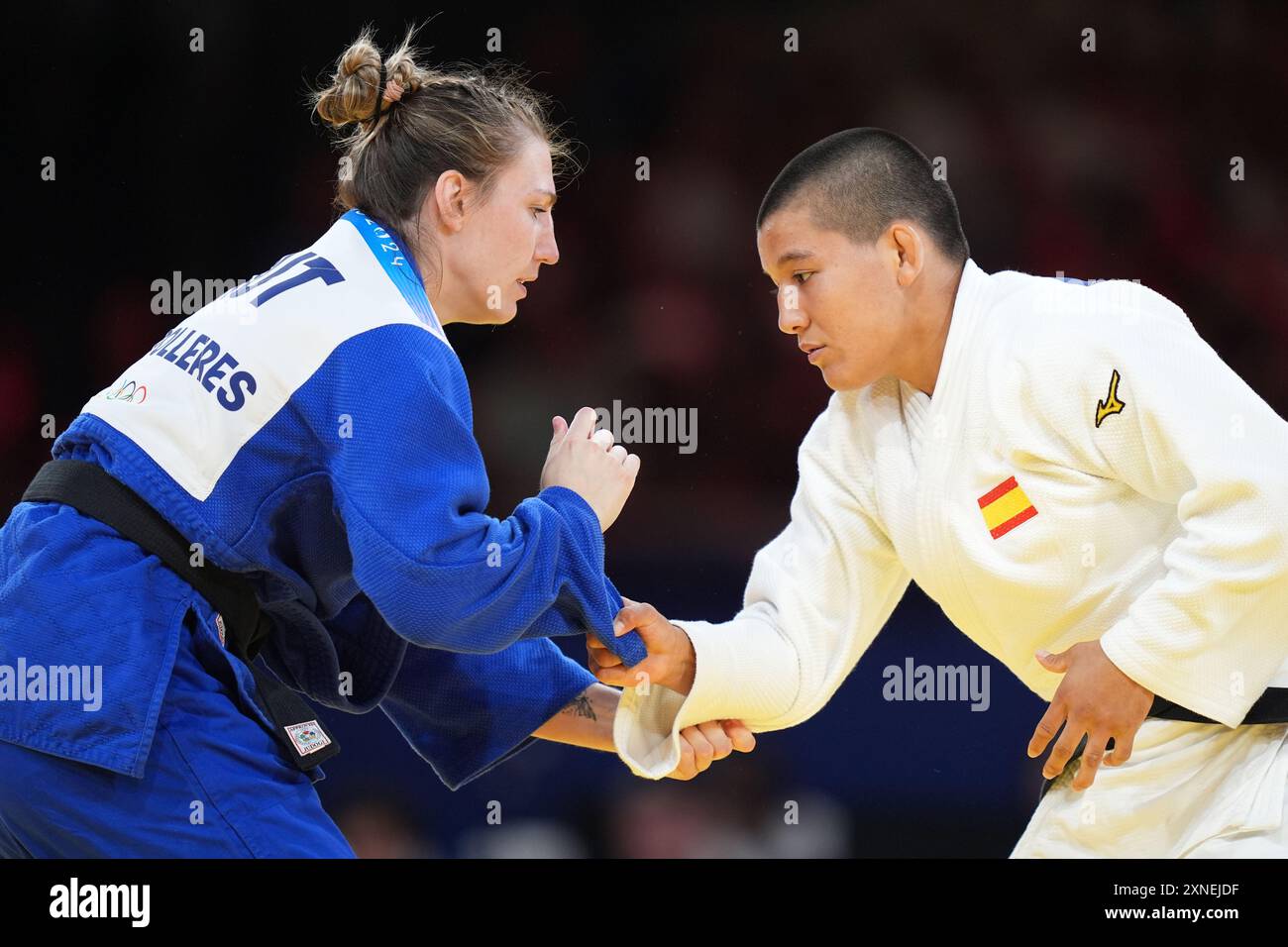 Paris, France. 31st July, 2024. Olympia, Paris 2024, judo, women up to ...
