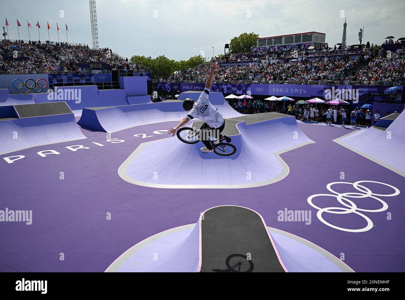 Paris, France. 31st July, 2024. Justin Dowell of the United States ...