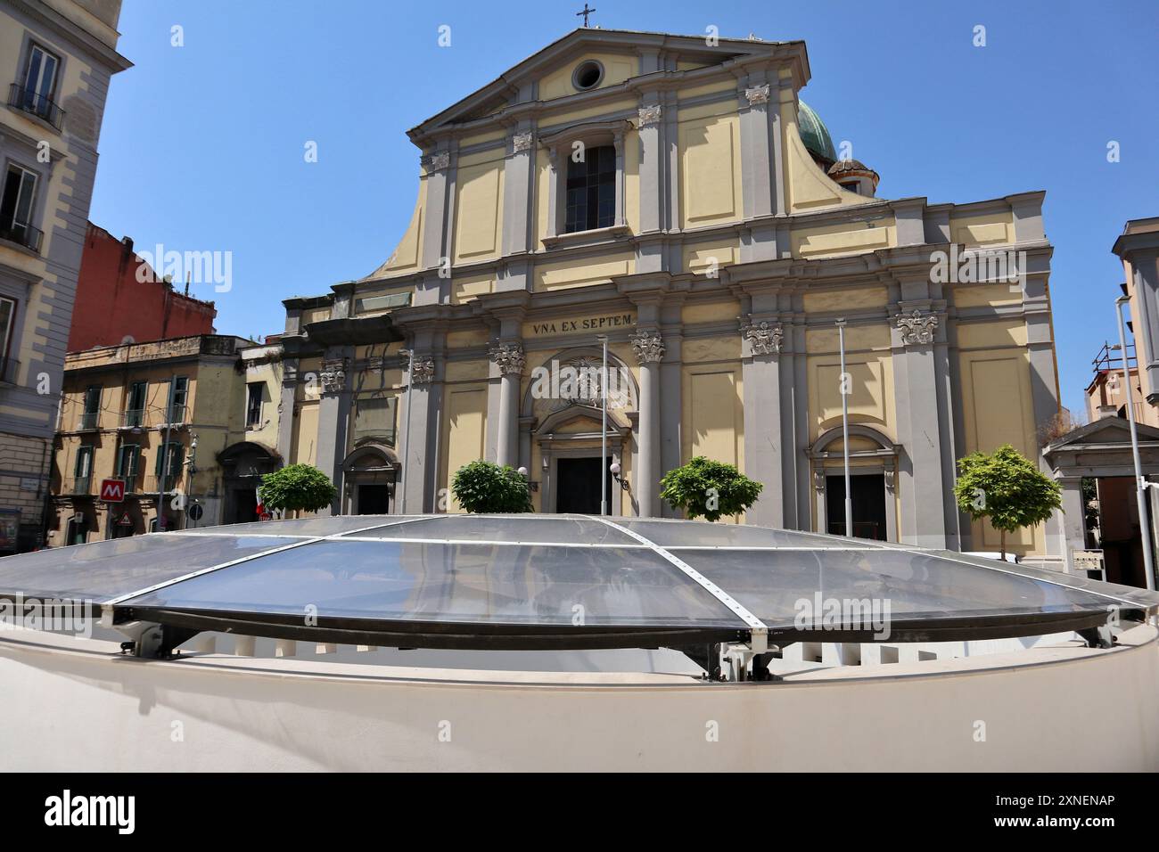 Napoli - Cupola della stazione metro Chiaia della Linea 6 in Piazza ...