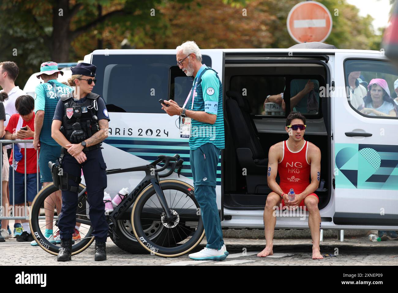 Paris, France. 31st July, 2024. Jason Tai Long Ng of China's Hong Kong ...