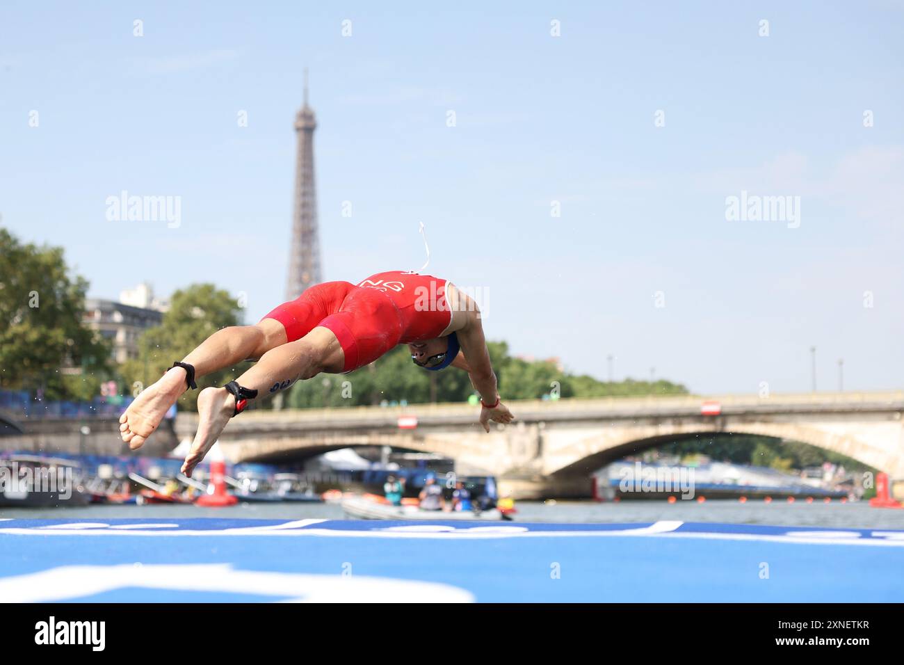 Paris, France. 31st July, 2024. Jason Tai Long Ng of China's Hong Kong ...