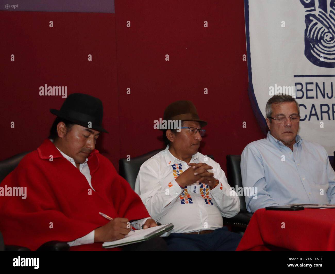 IZQUIERDAS MEETING Quito, Wednesday July 31, 2024 Meeting of the left ...