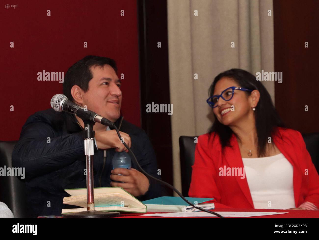 IZQUIERDAS MEETING Quito, Wednesday July 31, 2024 Meeting of the left ...