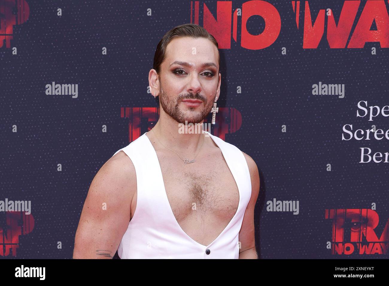 Riccardo Simonetti bei der „Trap: No Way Out“ Film Premiere am 31.07. ...