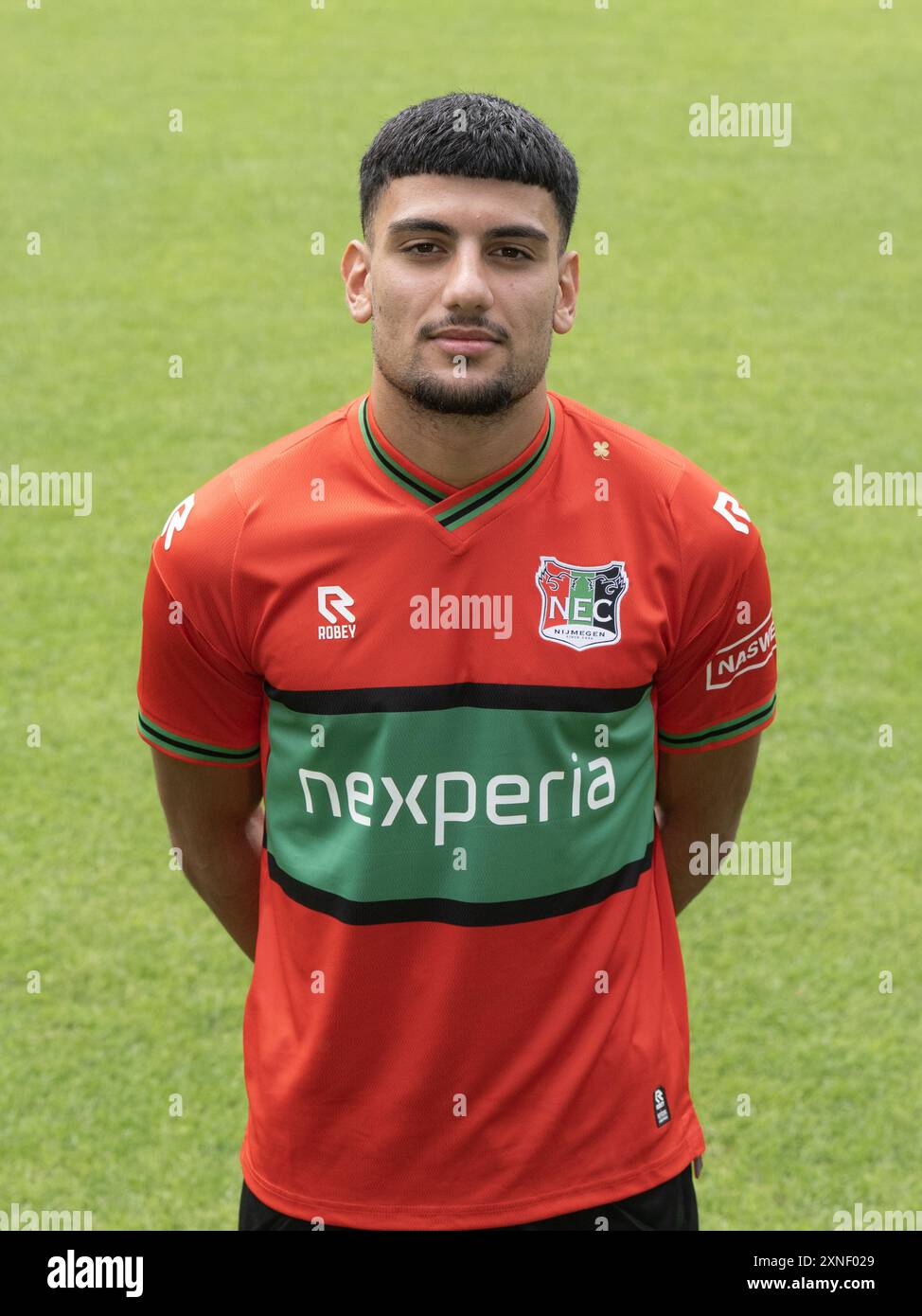 NIJMEGEN - Basar Onal of NEC Nijmegen during the press presentation of ...