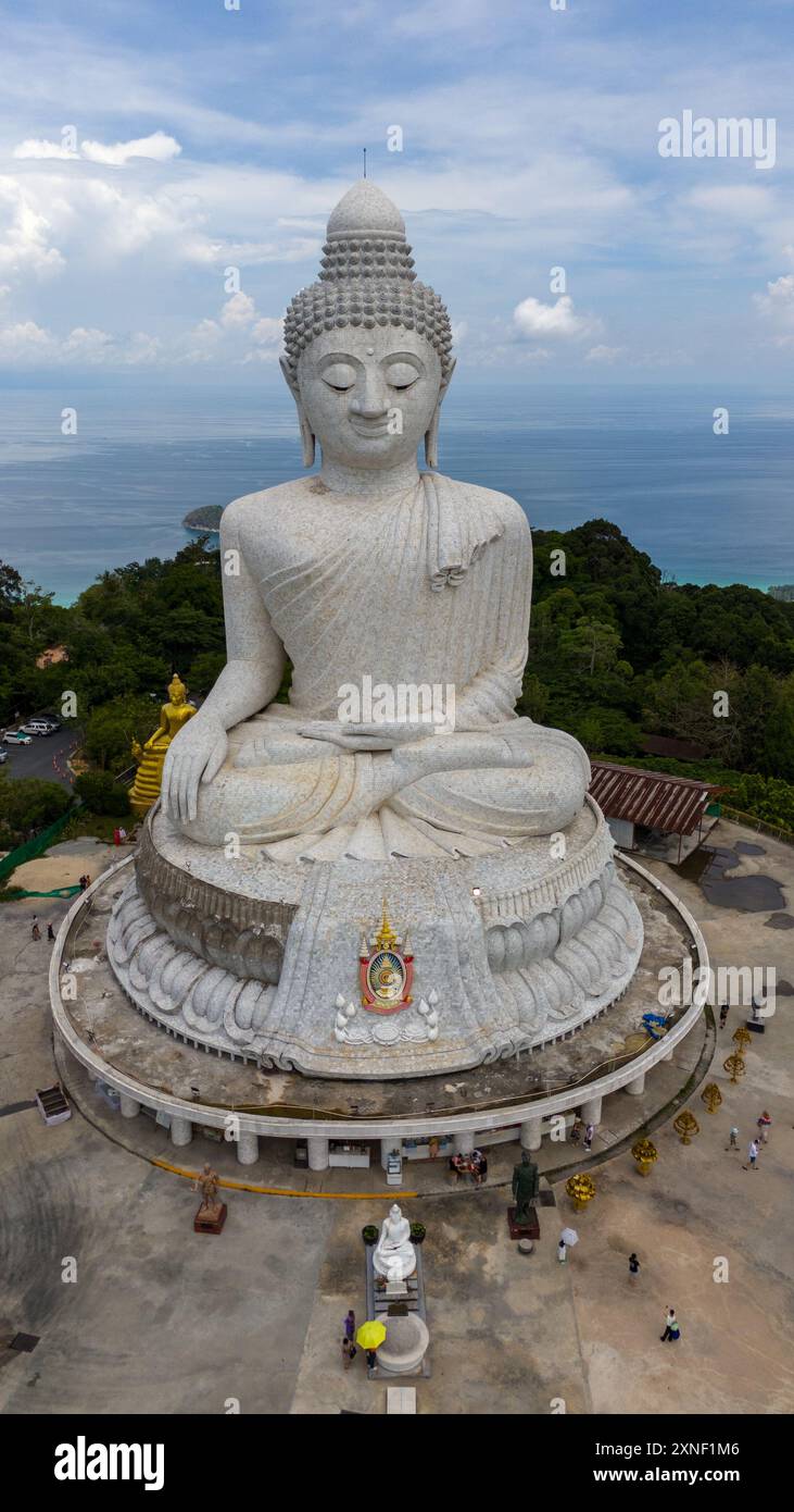 Big buddha Temple Phuket Stock Photo - Alamy
