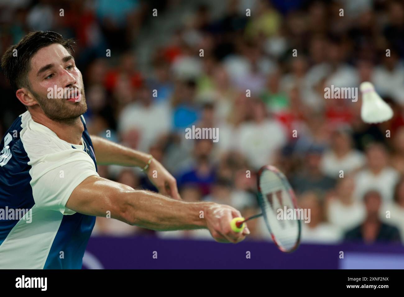 Paris, France. 31st July, 2024. Toma Junior Popov of France competes ...