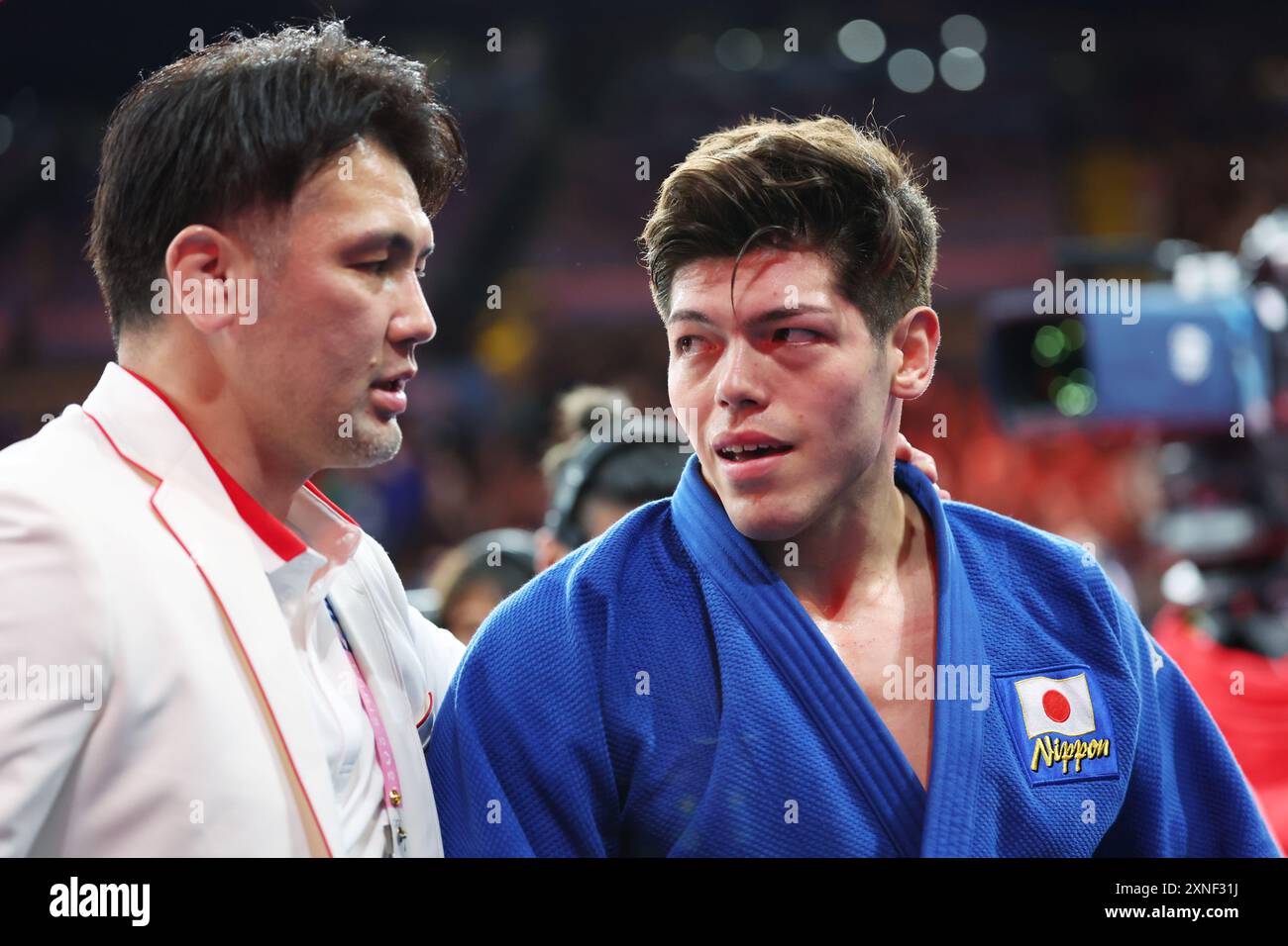 Paris, France. 31st July, 2024. Sanshiro Murao (JPN) Judo : Men's -90kg ...