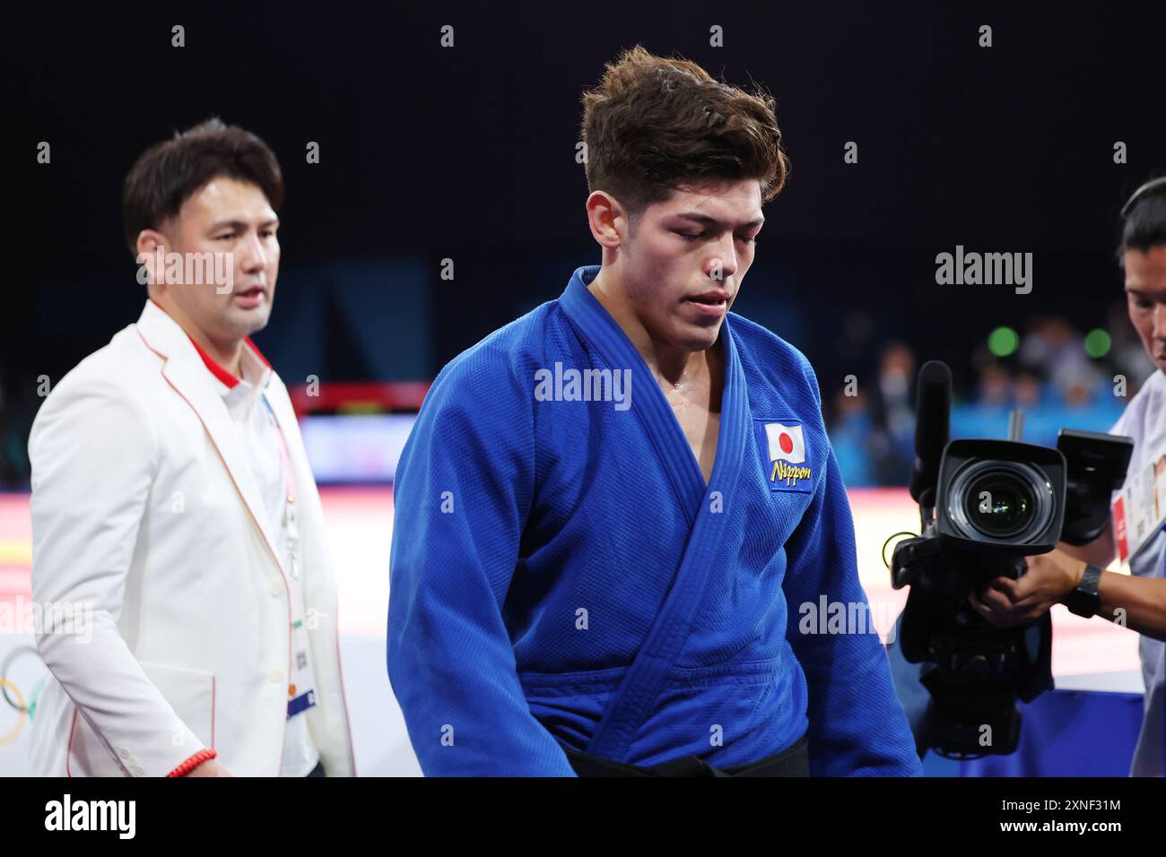 Paris, France. 31st July, 2024. Sanshiro Murao (JPN) Judo : Men's -90kg ...