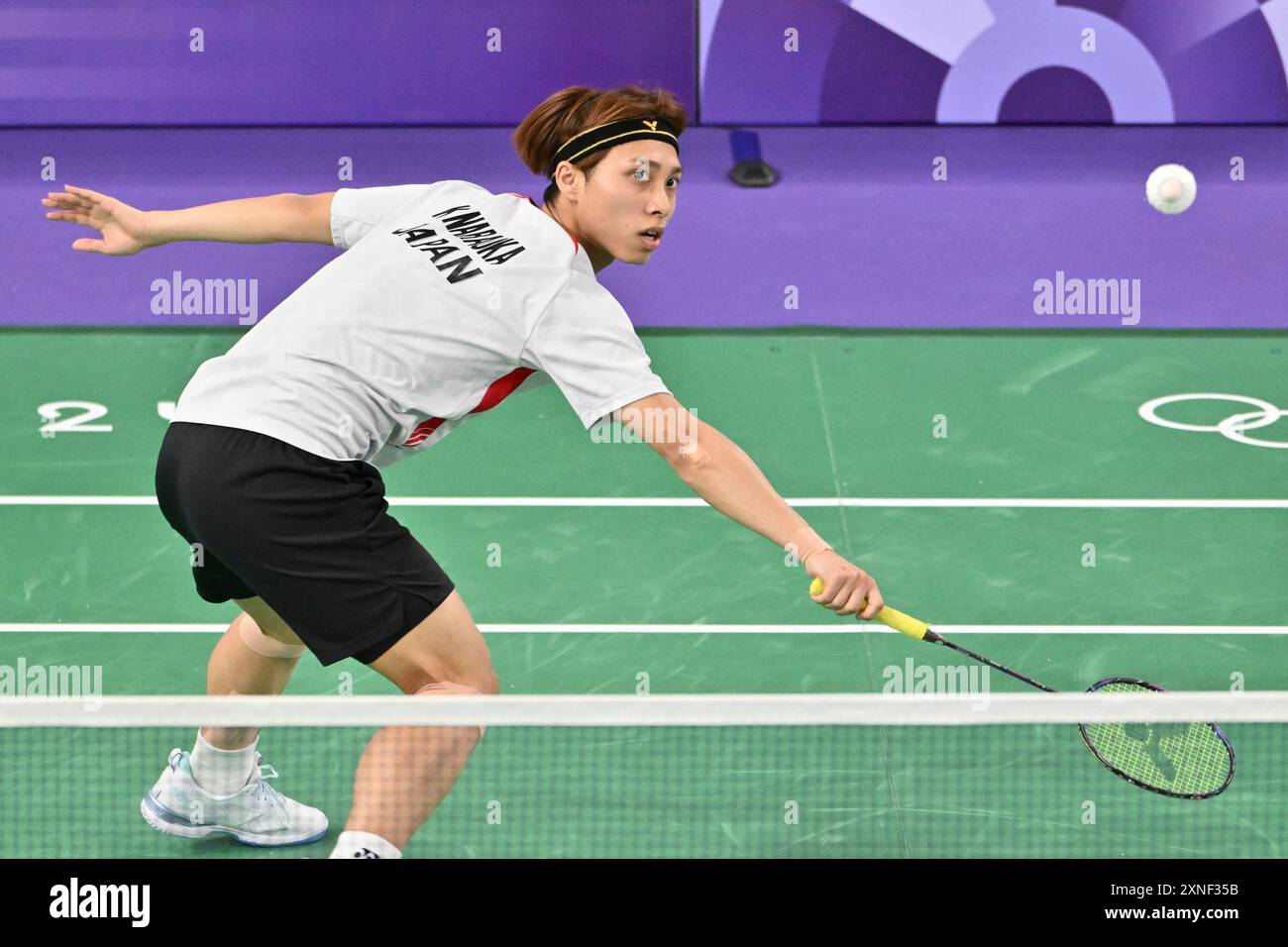 NARAOKA Kodai (JPN) Badminton Men's Single at La Chapelle Arena, during ...