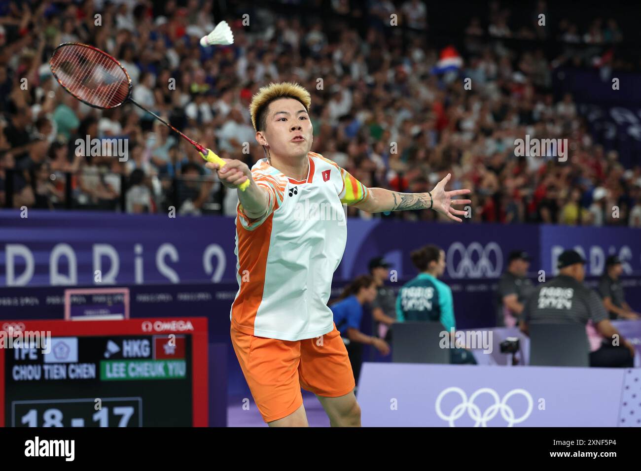 Paris, France. 31st July, 2024. Lee Cheuk Yiu of China's Hong Kong ...