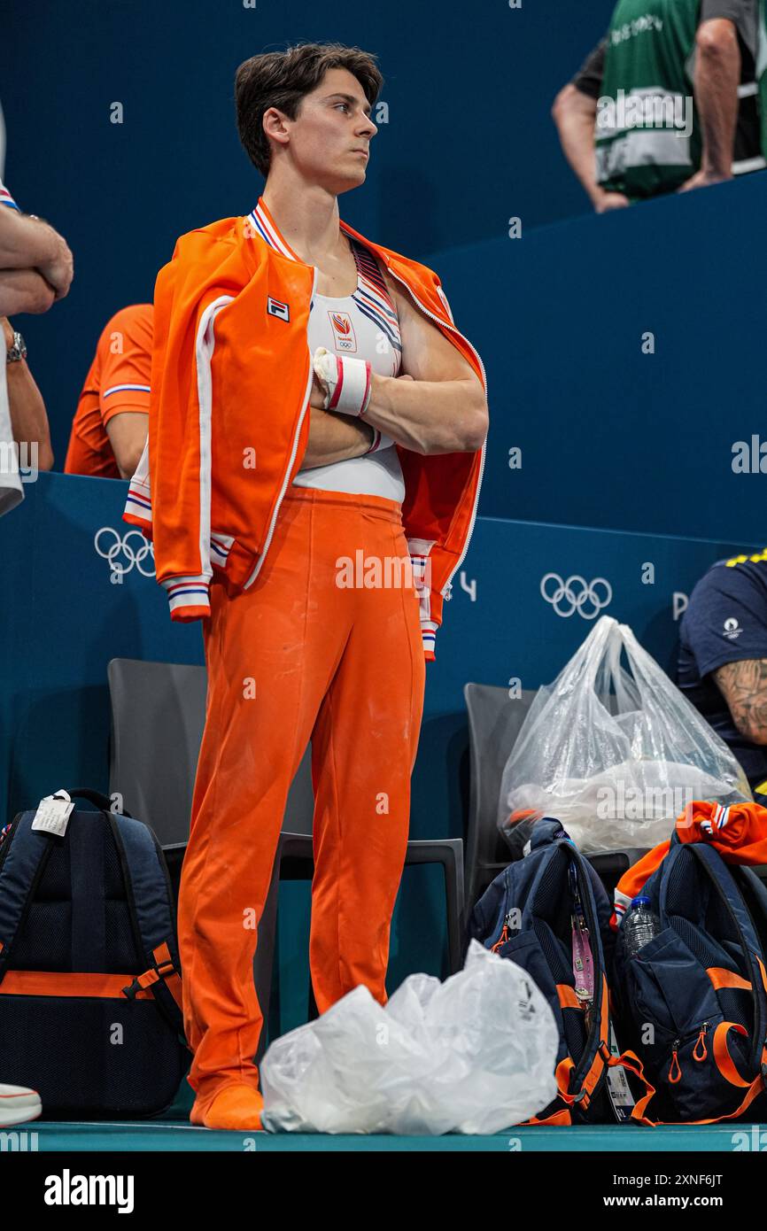 Paris, France. 31st July, 2024. PARIS, FRANCE - JULY 31: Frank Rijken ...