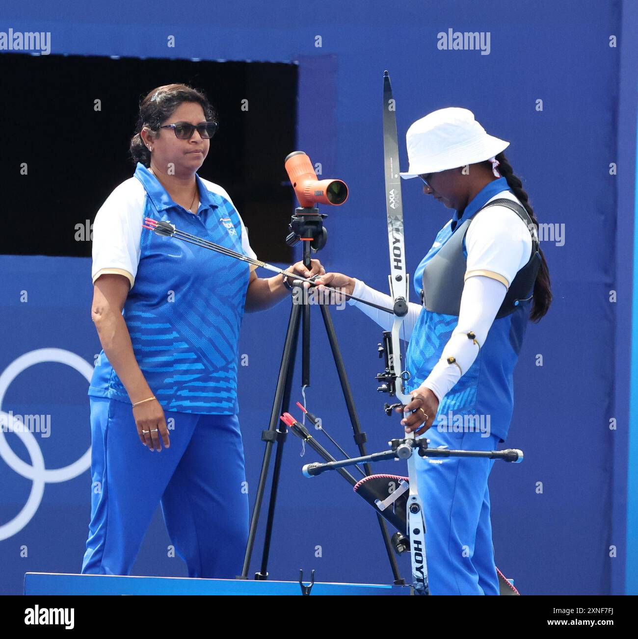 Paris, Ile de France, France. 30th July, 2024. Paris Olympics 2024: Dipika Kumari, India's top ...