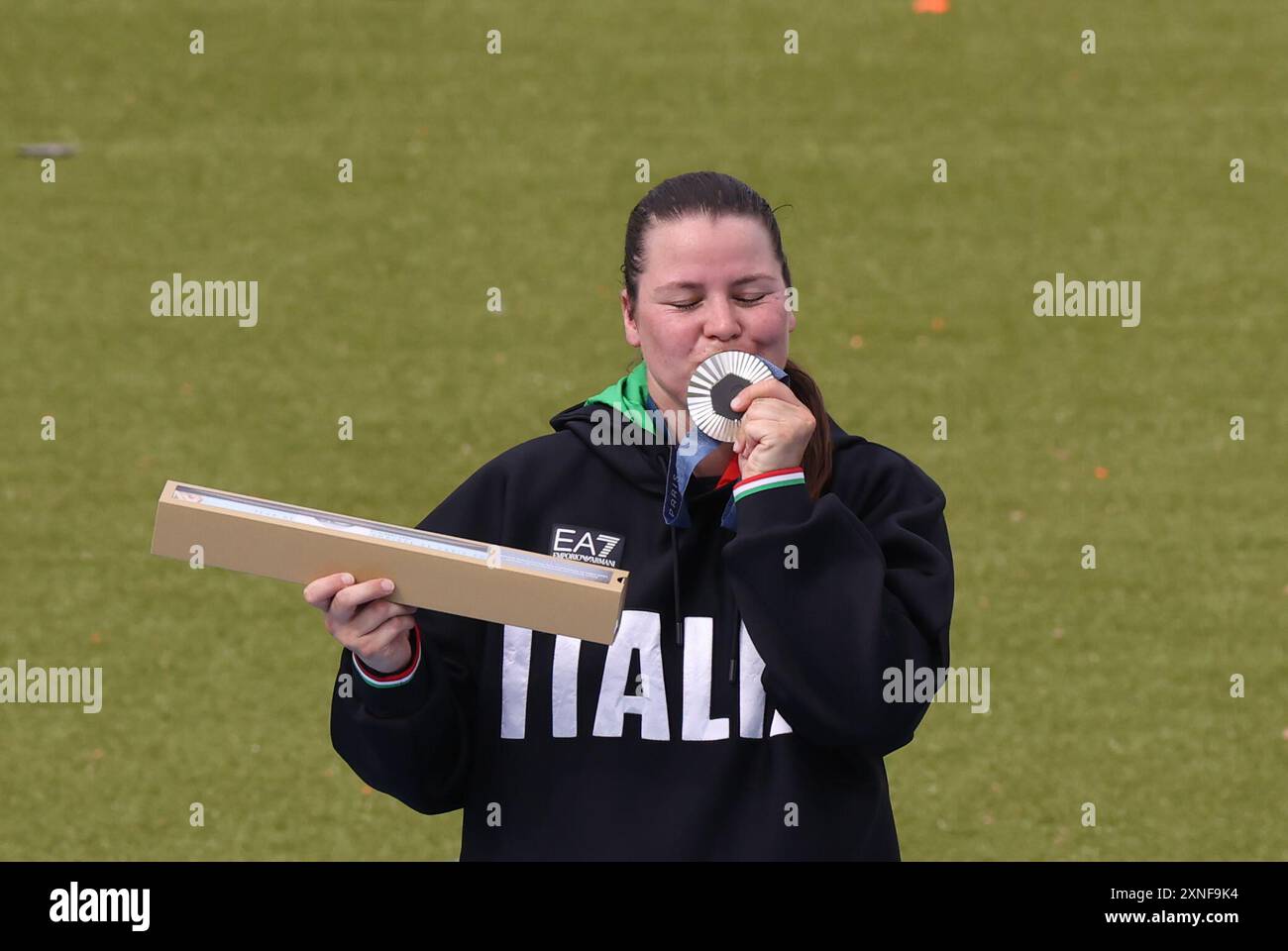 Chateauroux, France. 31st July, 2024. Silver medalist Silvana Maria ...