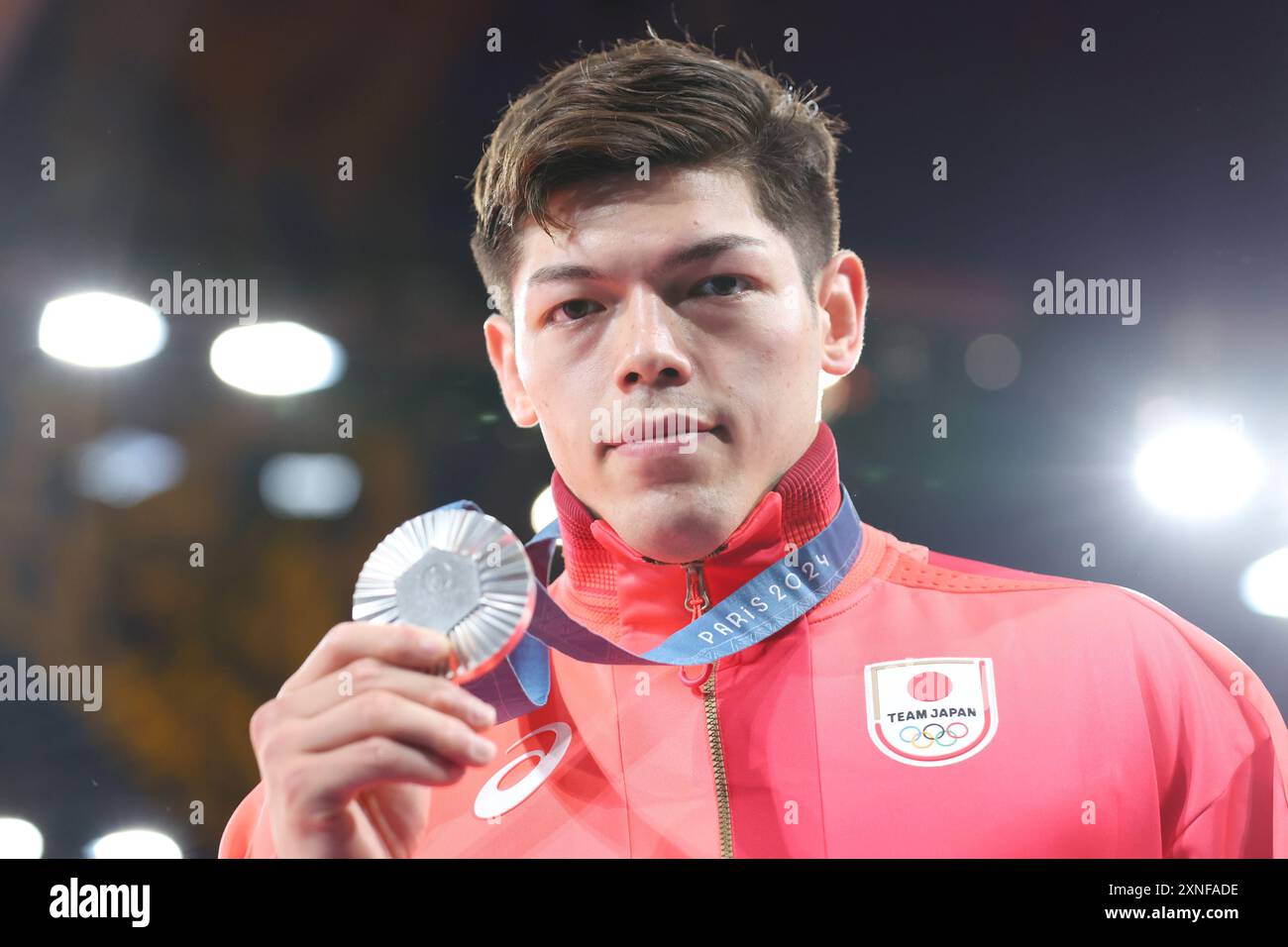 Paris, France. 31st July, 2024. Sanshiro Murao (JPN) Judo : Men's -90kg ...