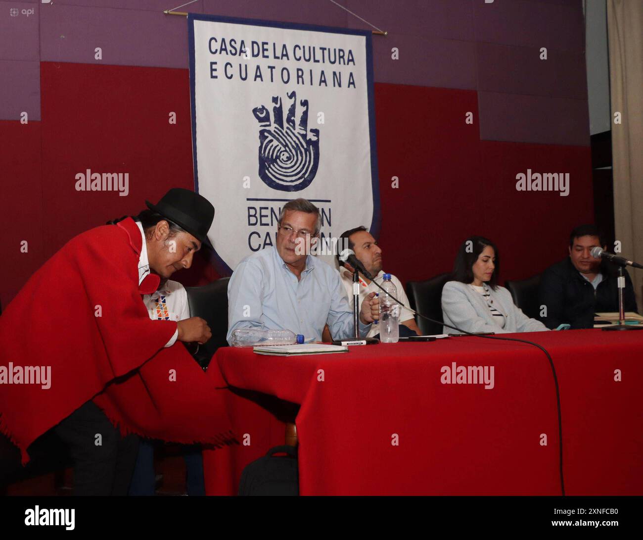 IZQUIERDAS MEETING Quito, Wednesday July 31, 2024 Meeting of the left ...