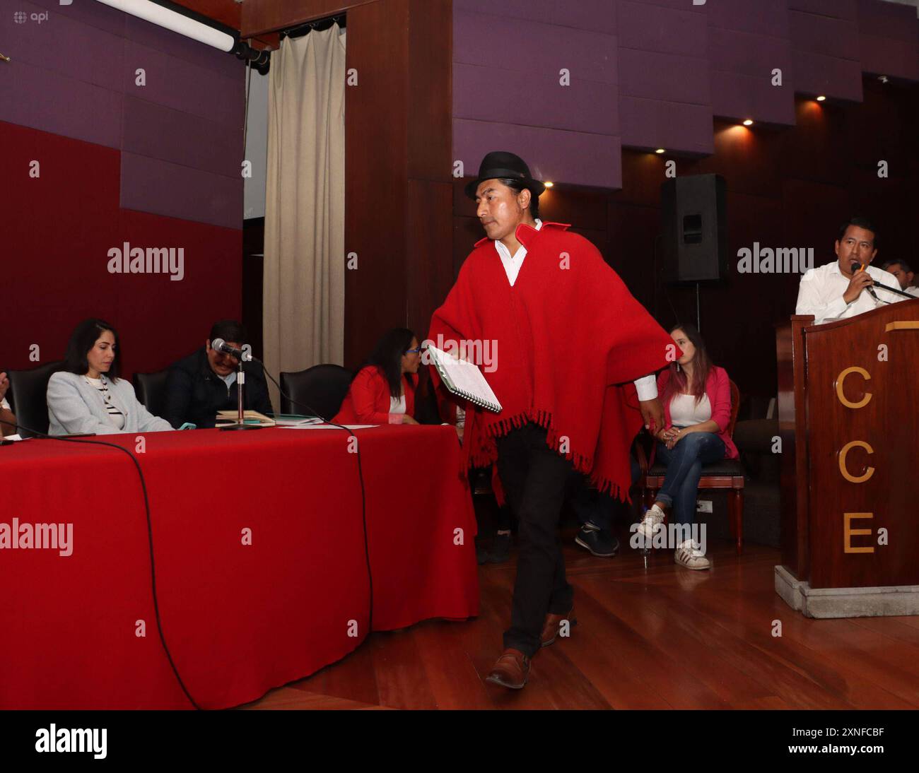 IZQUIERDAS MEETING Quito, Wednesday July 31, 2024 Meeting of the left ...