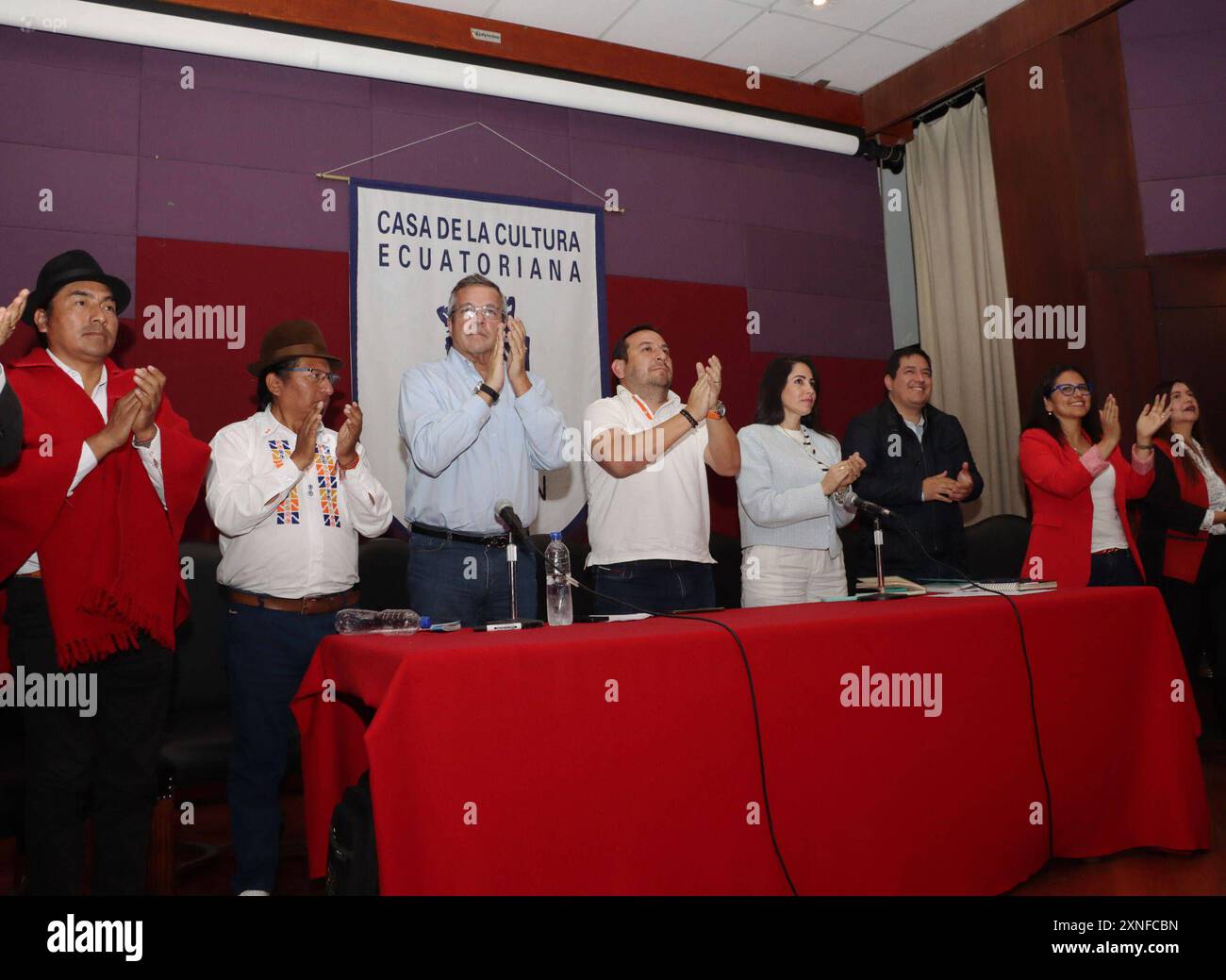 IZQUIERDAS MEETING Quito, Wednesday July 31, 2024 Meeting of the left ...