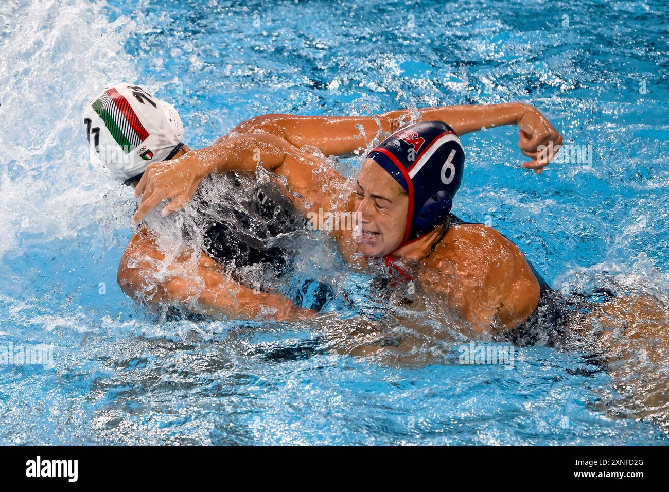 Paris, France. 31st July, 2024. Agnese Cocchiere of Italy and Maggie ...