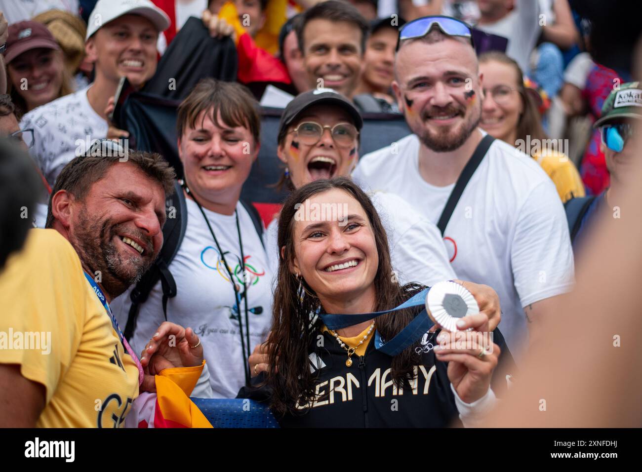 LILIK Elena (Deutschland) mit Ehemann Leon Lilik (Eishockey Spieler ...
