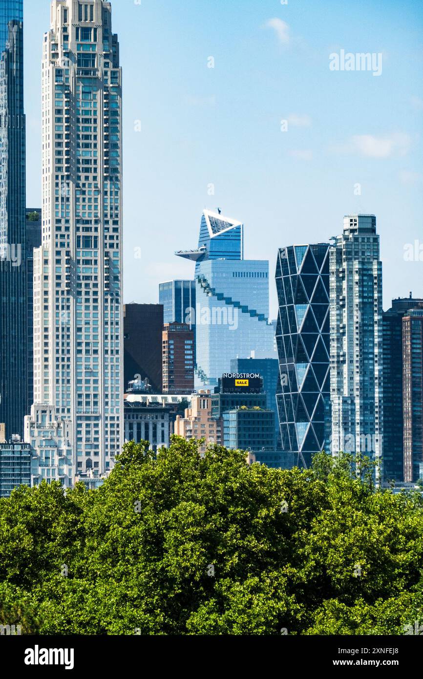 View from the Iris and B. Gerald Cantor Roof Garden at The Metropolitan ...