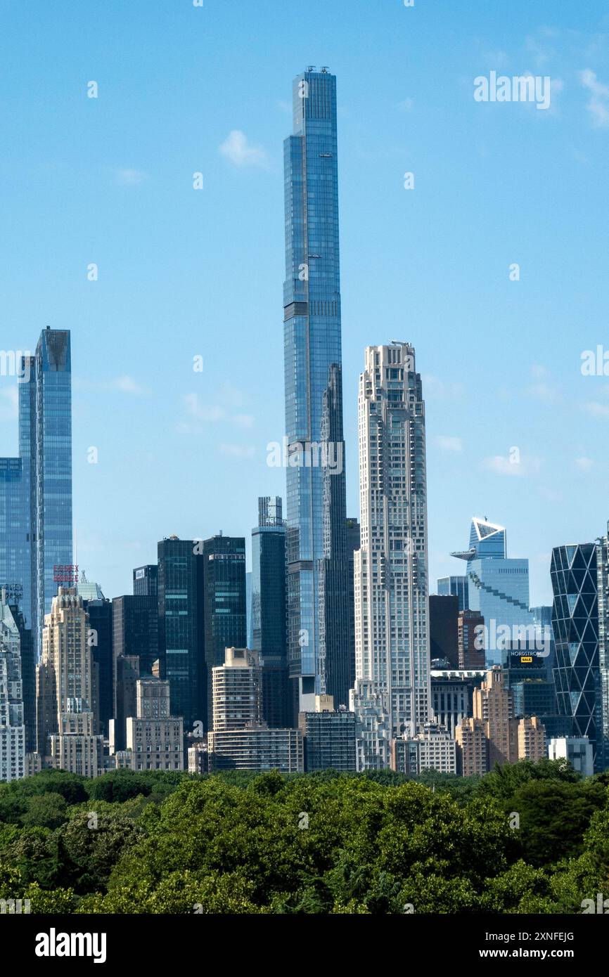 View from the Iris and B. Gerald Cantor Roof Garden at The Metropolitan ...