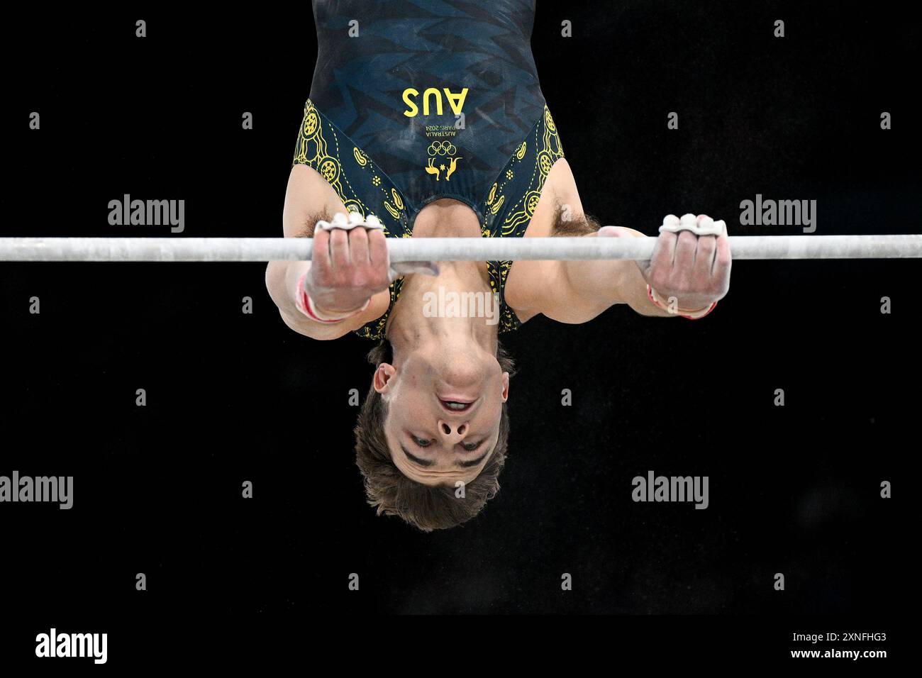 Paris, France. 31st July, 2024. Jesse Moore of Australia competes on ...