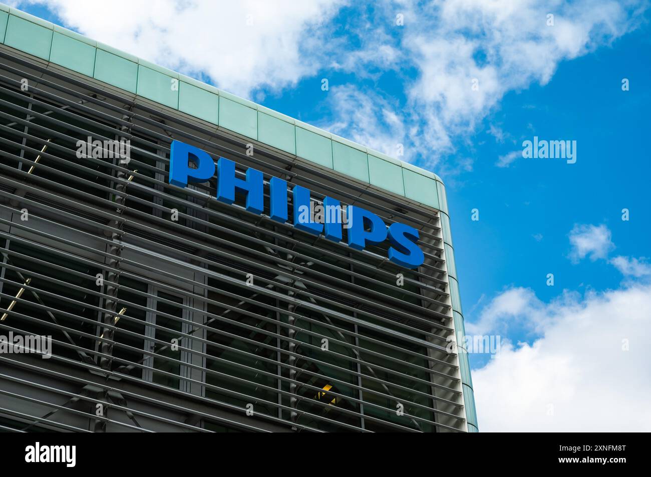 Eindhoven, North Brabant, The Netherlands, July 10, 2024 - Sign of the ...