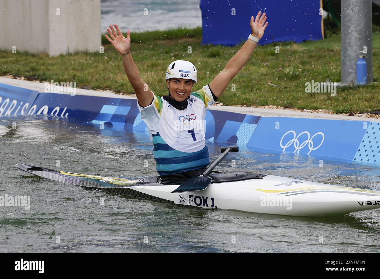 FOX Jessica of Australia Canoe Slalom Women's Canoe Single Final ...