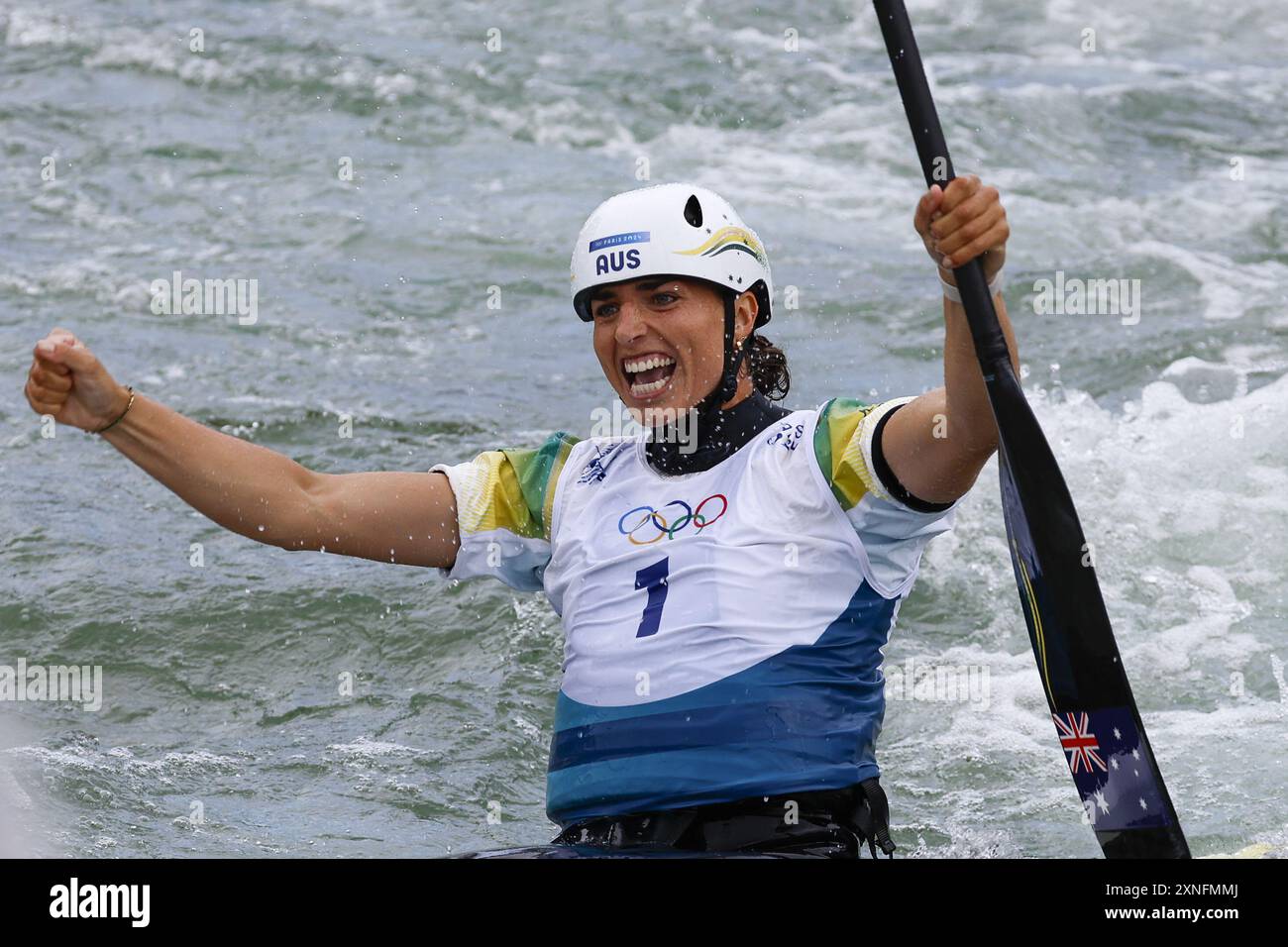 FOX Jessica of Australia Canoe Slalom Women's Canoe Single Final ...