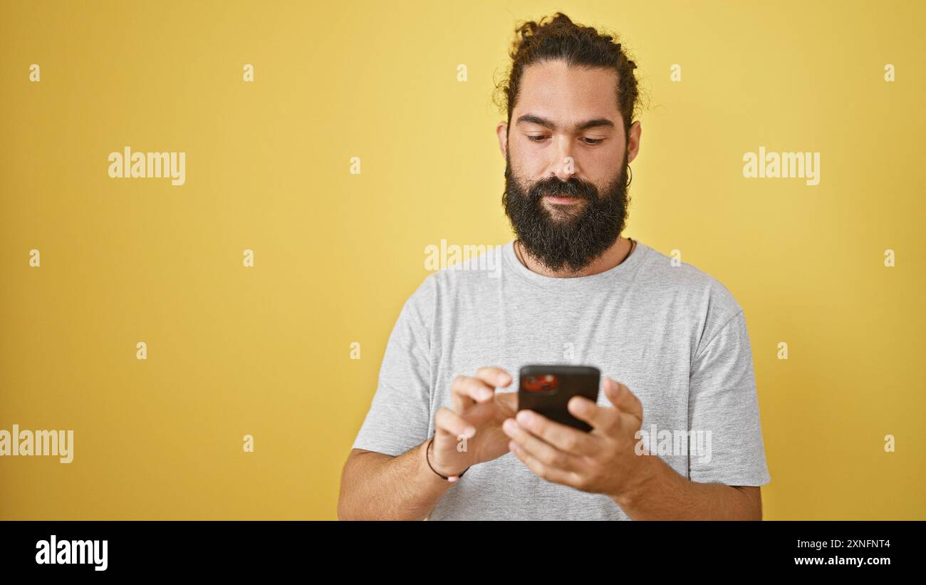 Hispanic man beard engaged hi-res stock photography and images - Alamy