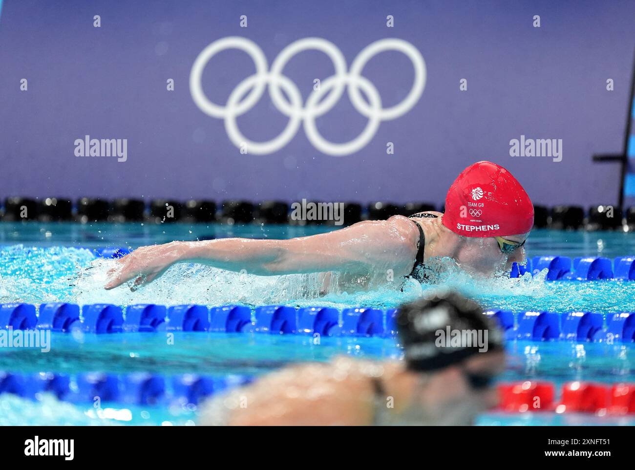 Great Britain's Laura Stephens in action during the women's 200m ...