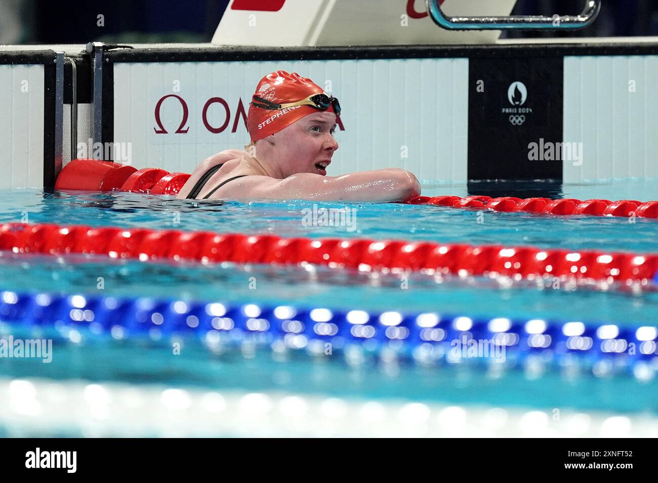 Great Britain's Laura Stephens in action during the women's 200m ...