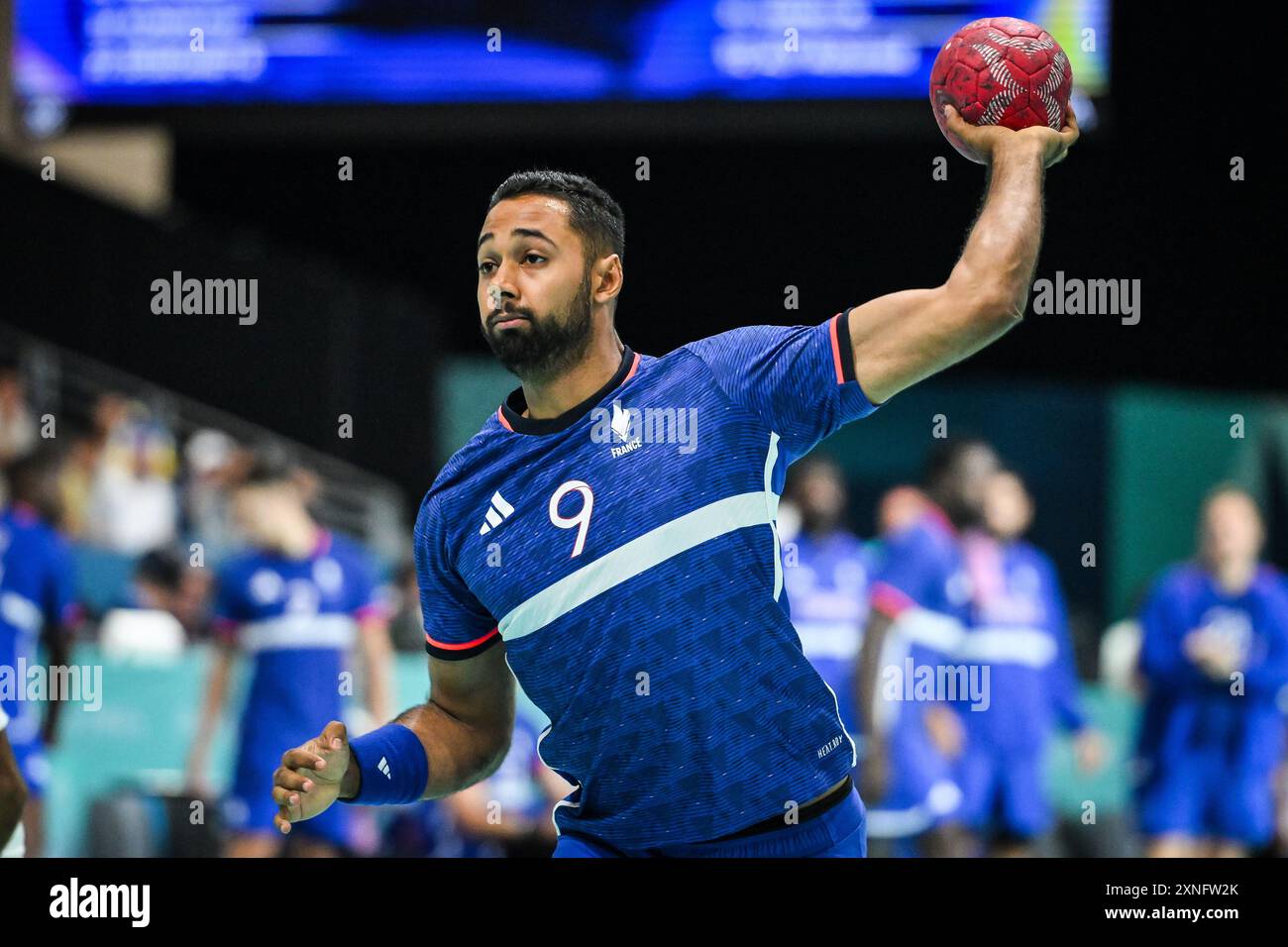 RICHARDSON Melvyn of France during the handball match between France ...