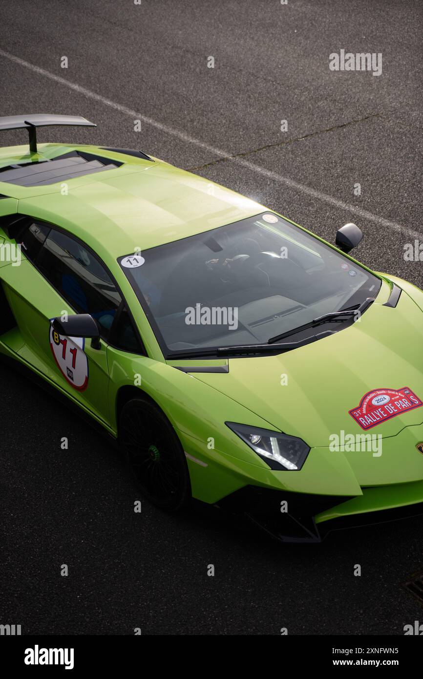 Rallystory Paris - Lamborghini Stock Photo - Alamy