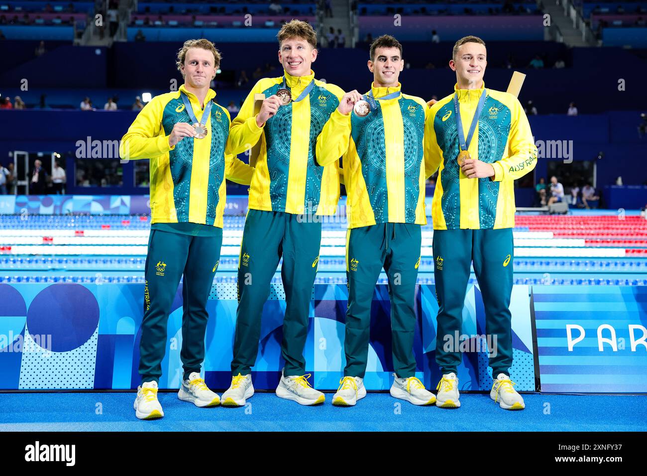 Paris France 30 July 2024 Australia Win Bronze Medals In The Men s