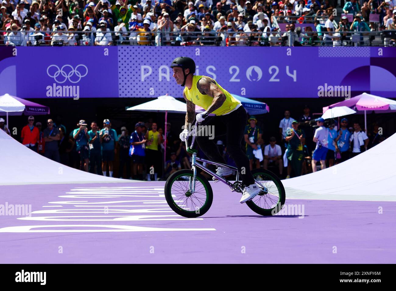 Paris, France, 31 July, 2024. Logan Martin of Australia during the ...