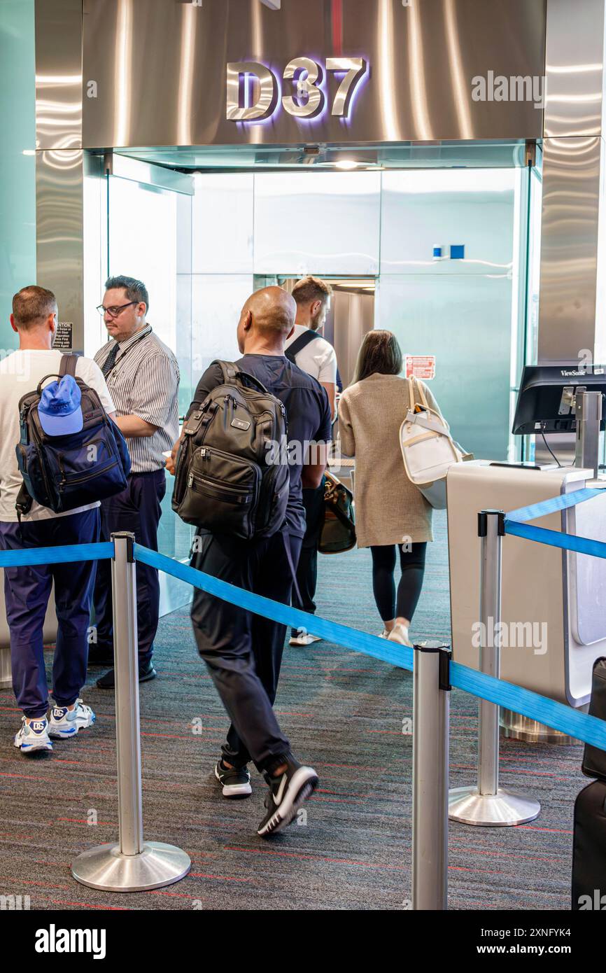 Miami Florida,Miami International Airport,inside interior indoors ...
