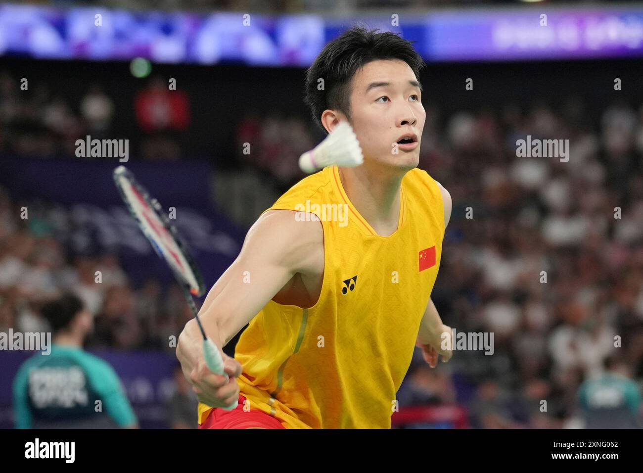 China's Li Shifeng plays against Nigeria's Anuoluwapo Juwon Opeyori ...