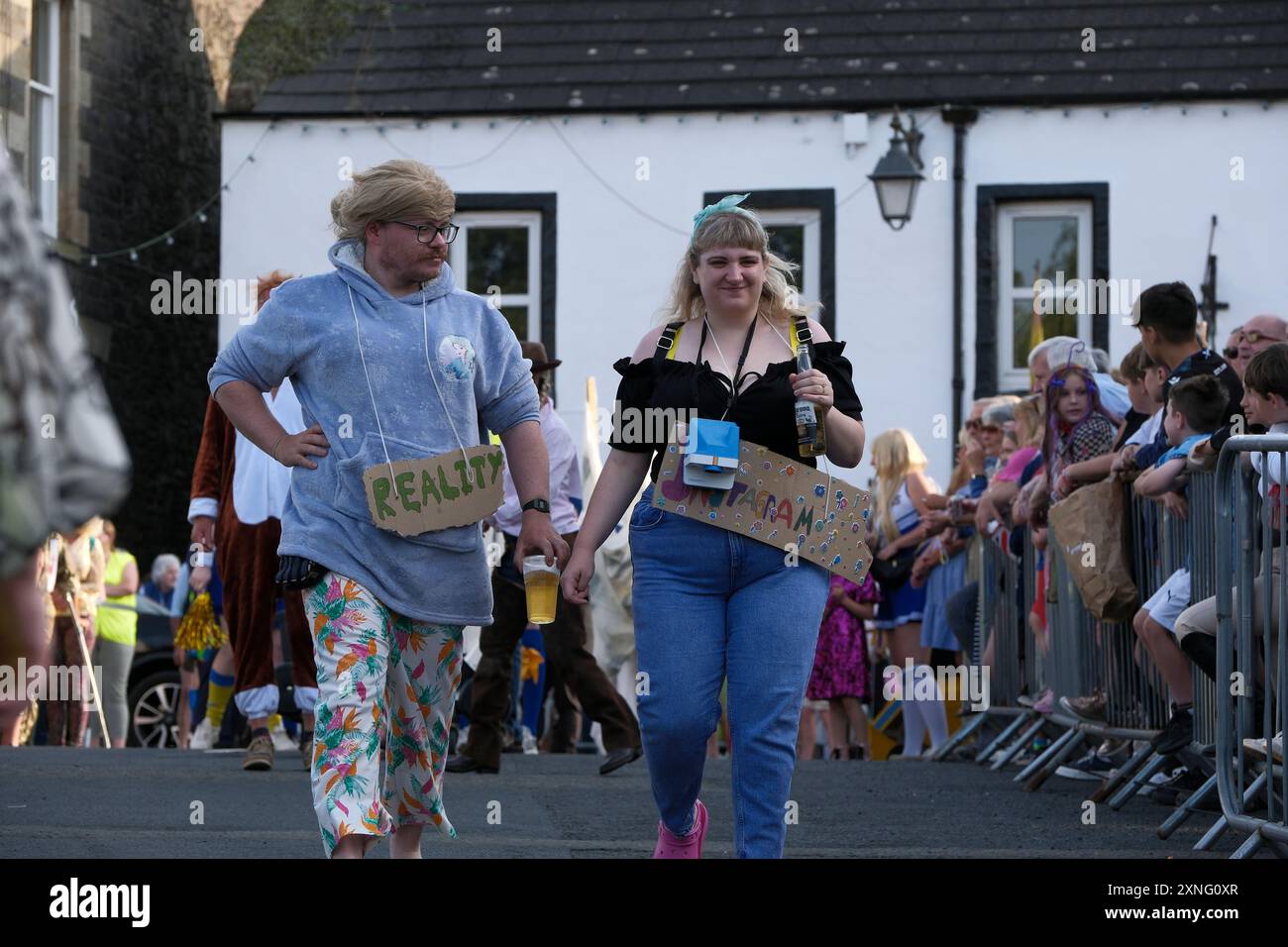 Lauder, UK. 31st July, 2024. Lauder Common Riding Week, Fancy Dress ...